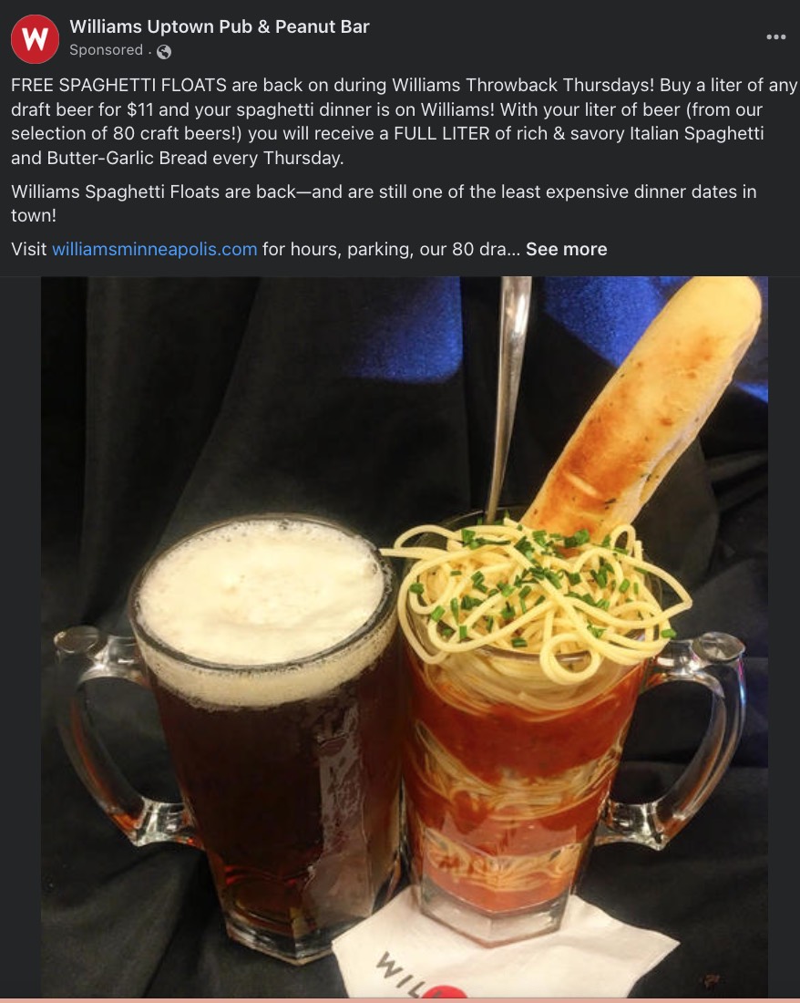 Open Since the '70s, Williams Uptown Pub & Peanut Bar Has Permanently ...