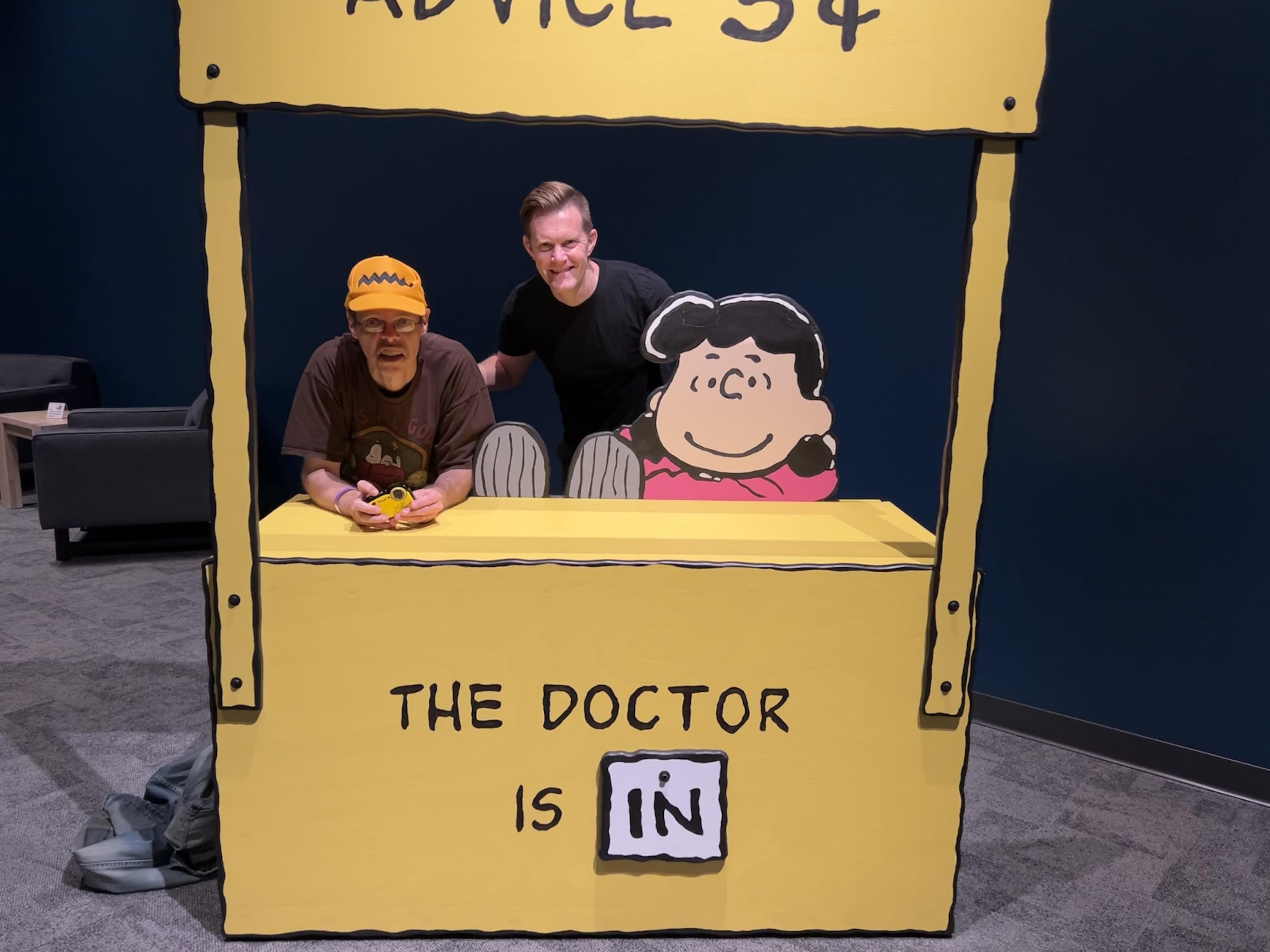I Visited the Charles Schulz Exhibit with 'Peanuts' Superfan Lyle Larue ...