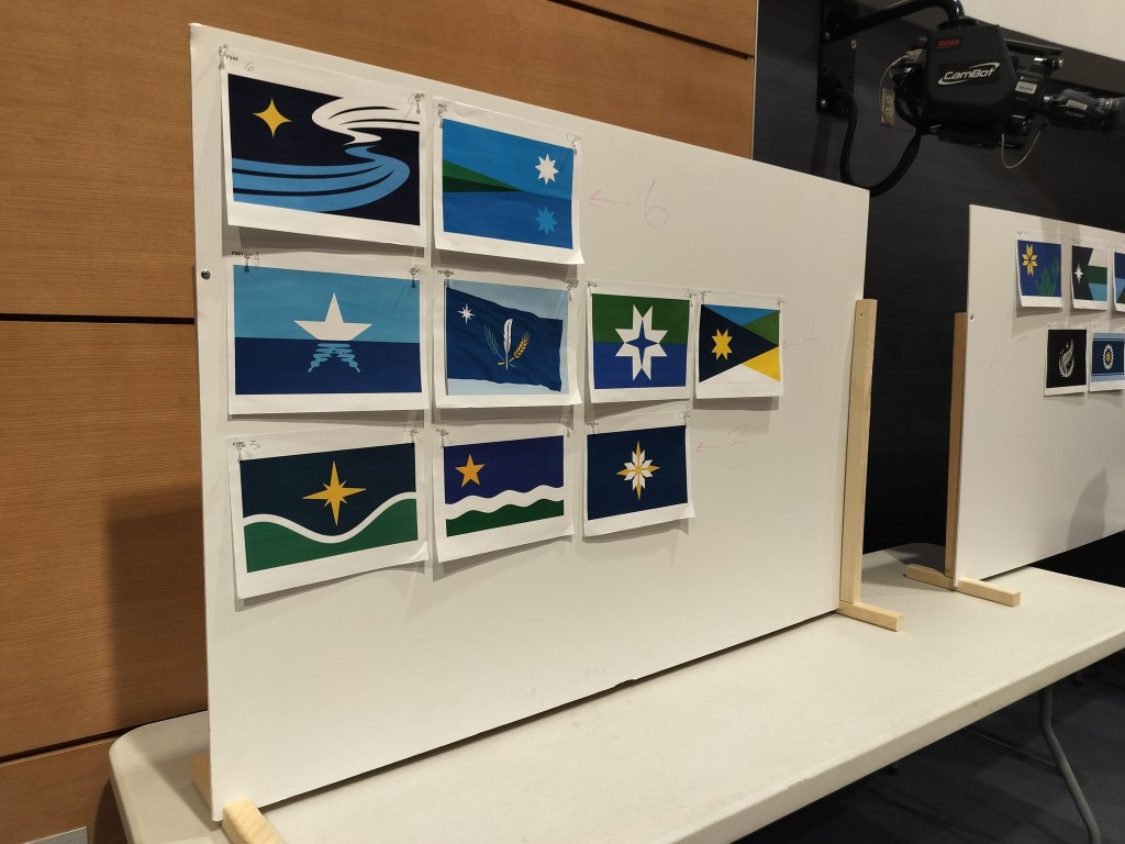 Lets Judge The Current Minnesota State Flag Finalists Racket