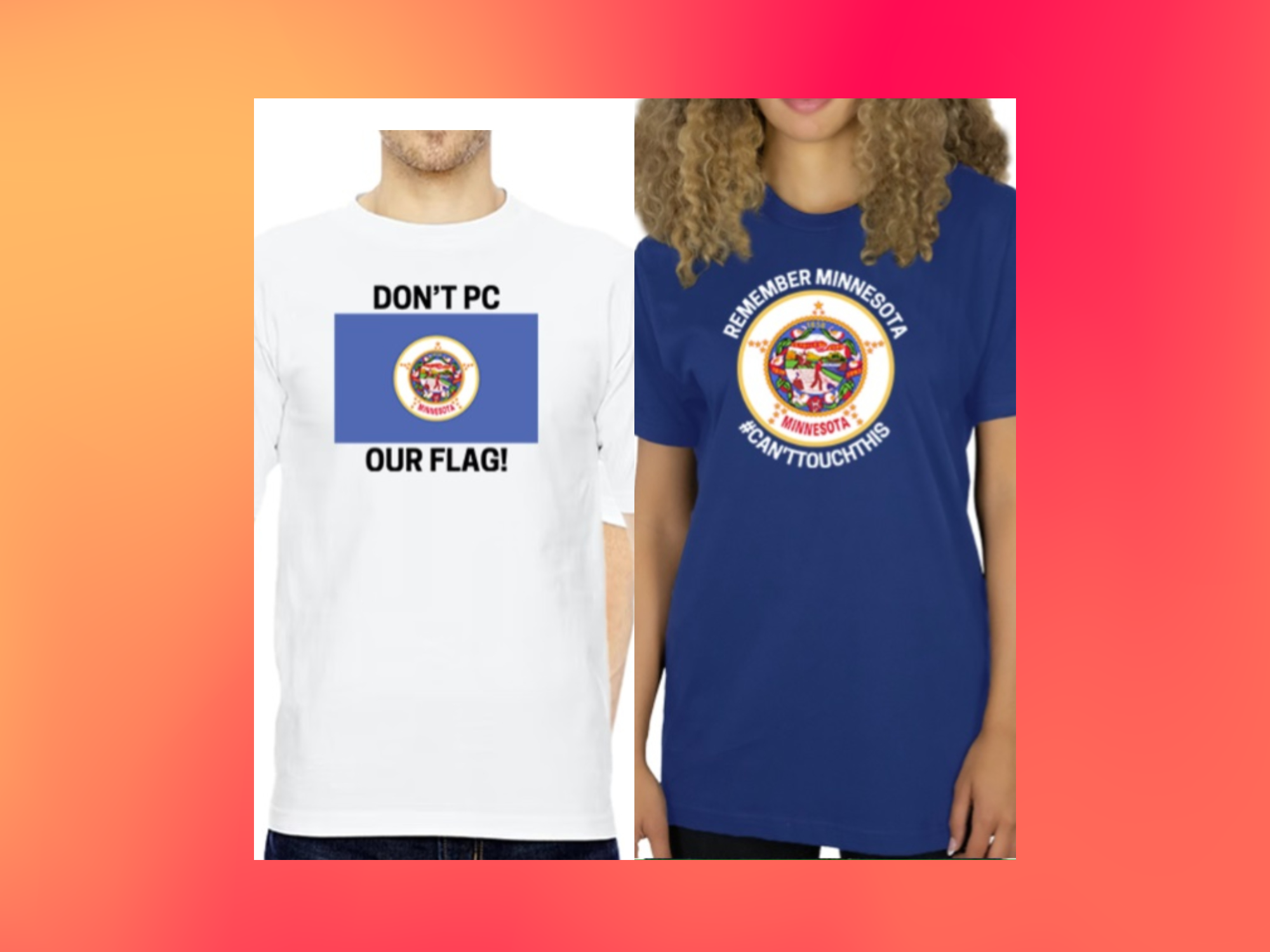 Party with Purpose, Plans: MN GOP Debuts Whining State Flag Merch - Racket