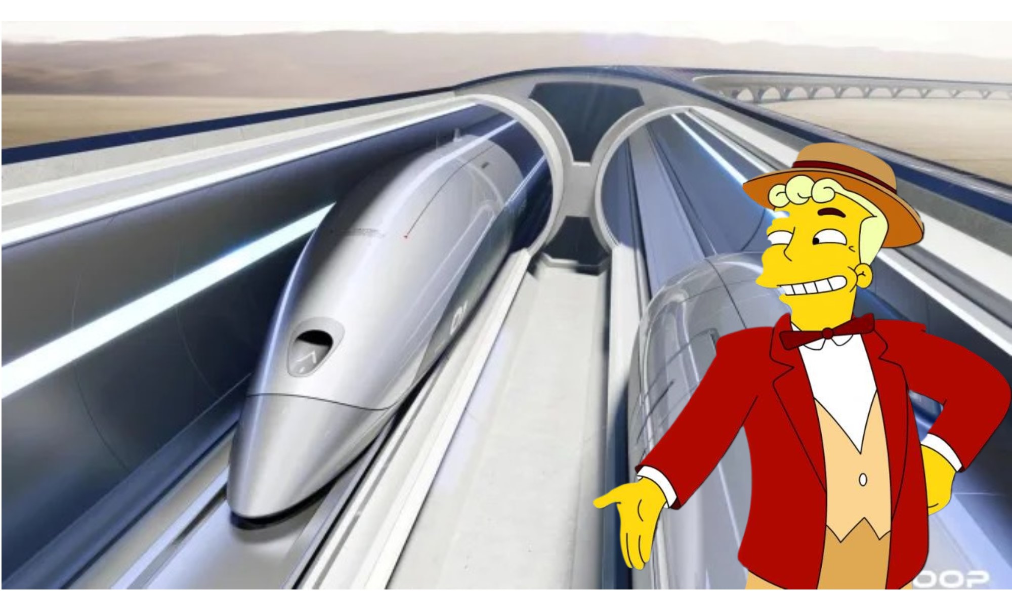 'Simpsons'-Esque Hyperloop Grift Playing Out In MN, Apparently - Racket