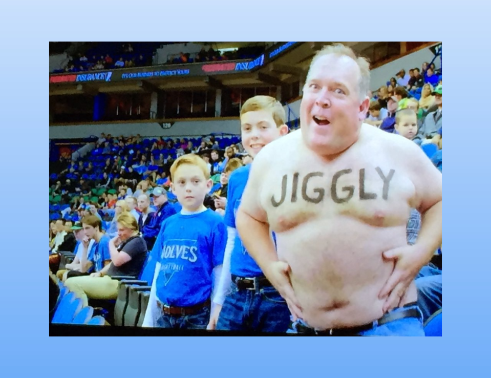 Timberwolves Superfan Jiggly Boy: 'It's OK to Just Go Nuts with Your ...