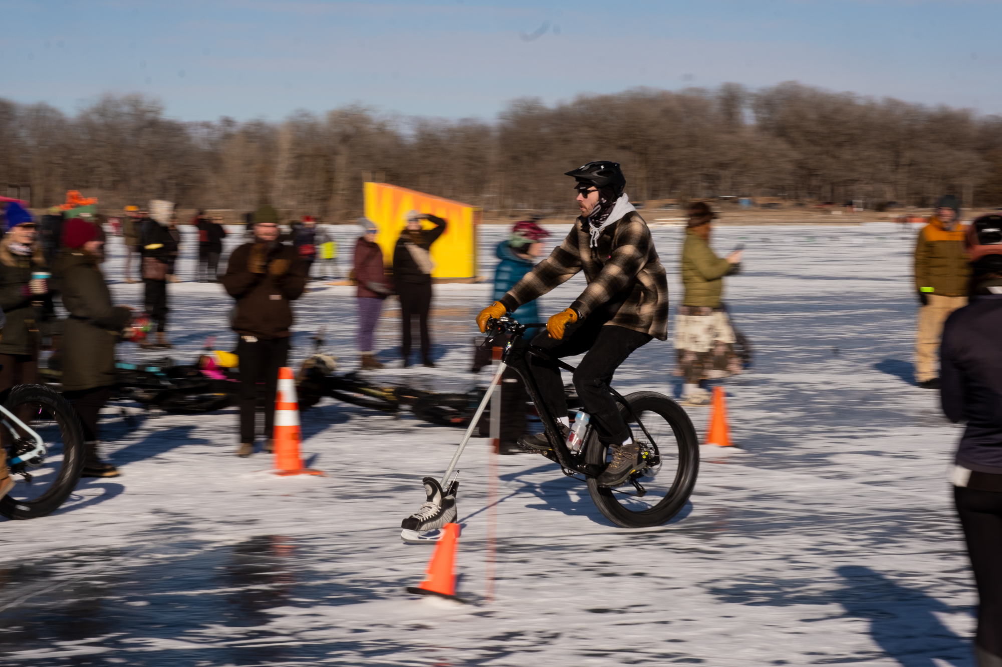 Meet the Local Man Who Invented a Bike/Rollerblade/Ice Skate Hybrid ...