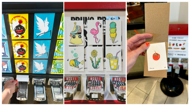 Fork Over A Few Quarters and Take Home a Mini Masterpiece From These ...