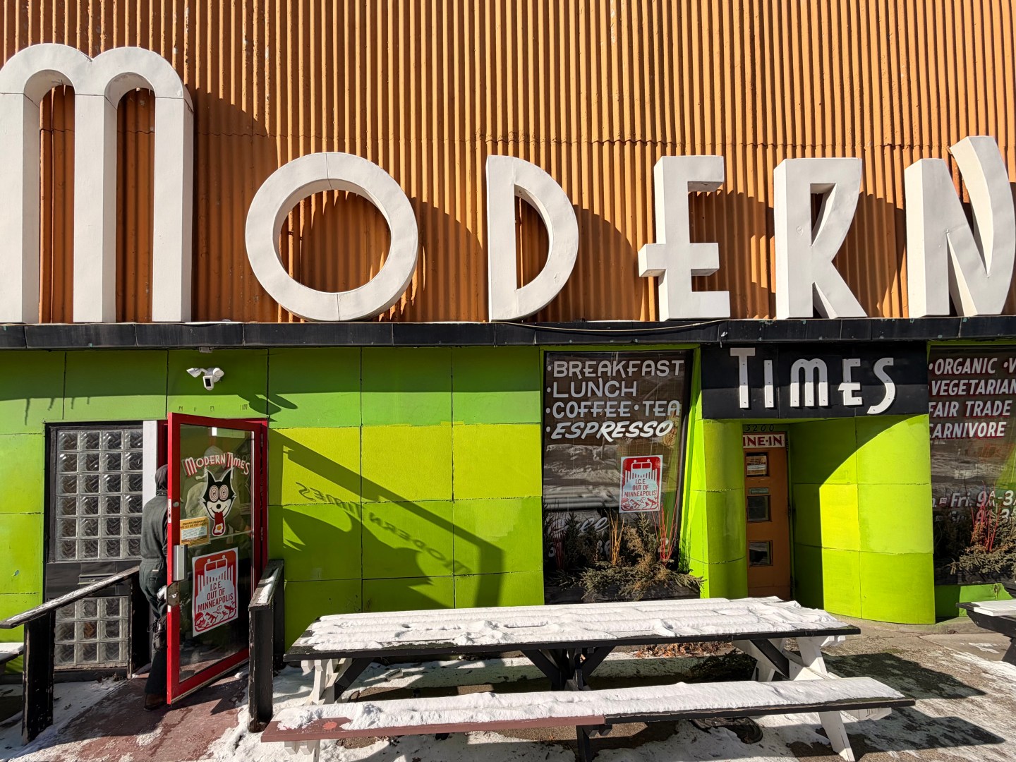 At 'Post Modern Times,' There's Free Food for All (Except ICE) Until ...